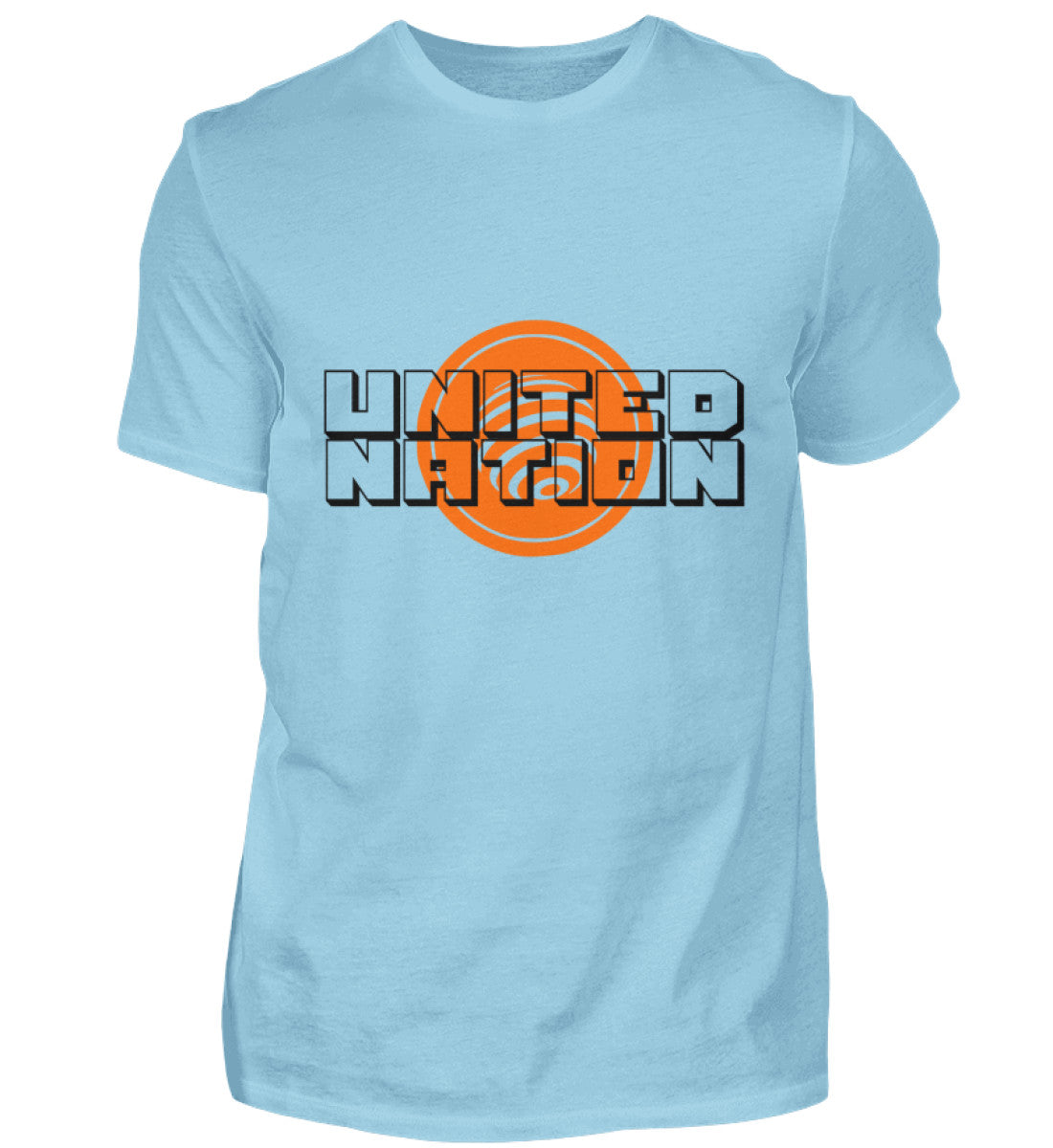 United Nation Horizon Shirt | Herren Basic T-Shirt - unitednationshirts ...